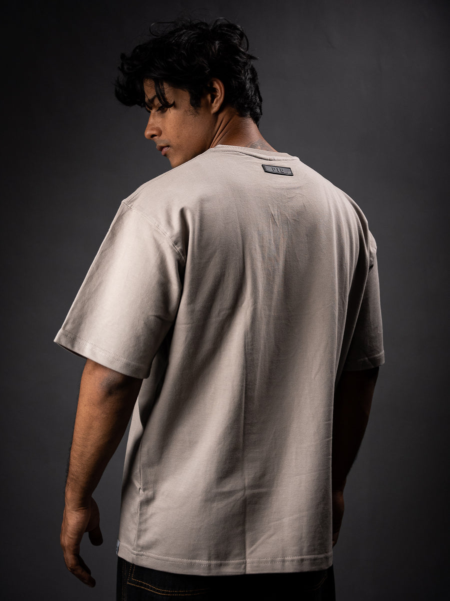 Steel Grey Oversized T Shirts Design - T Shirts Stylish – PIE CLOTHING